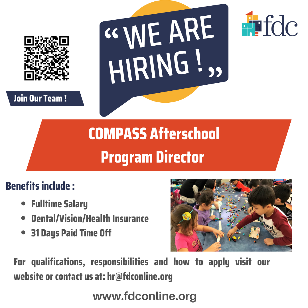 We Are Hiring! The COMPASS After School Program Director
