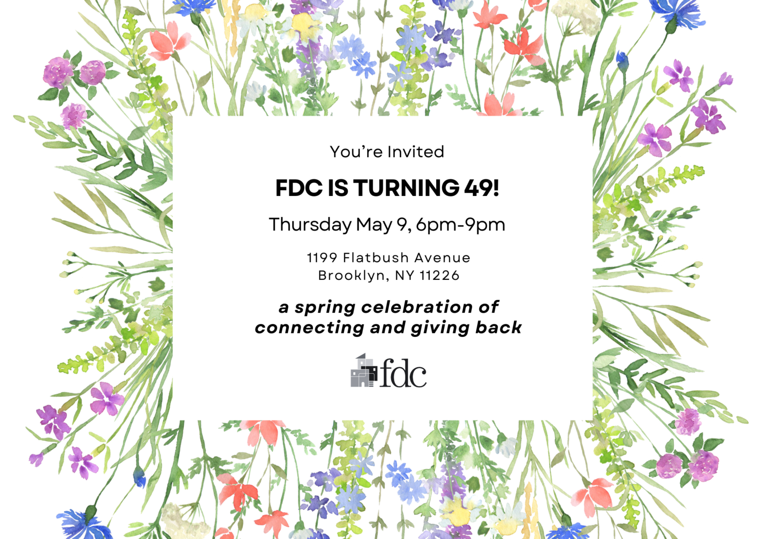FDC Is Turning 49! - FDC